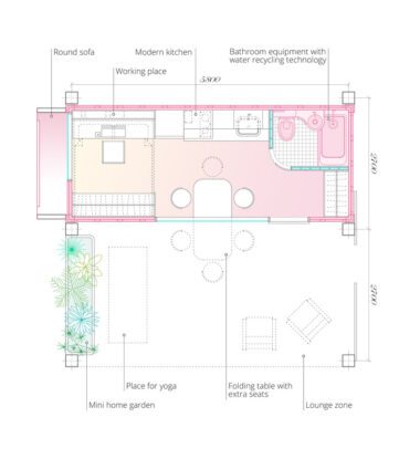 Mini Living Pod Project | illustrarch