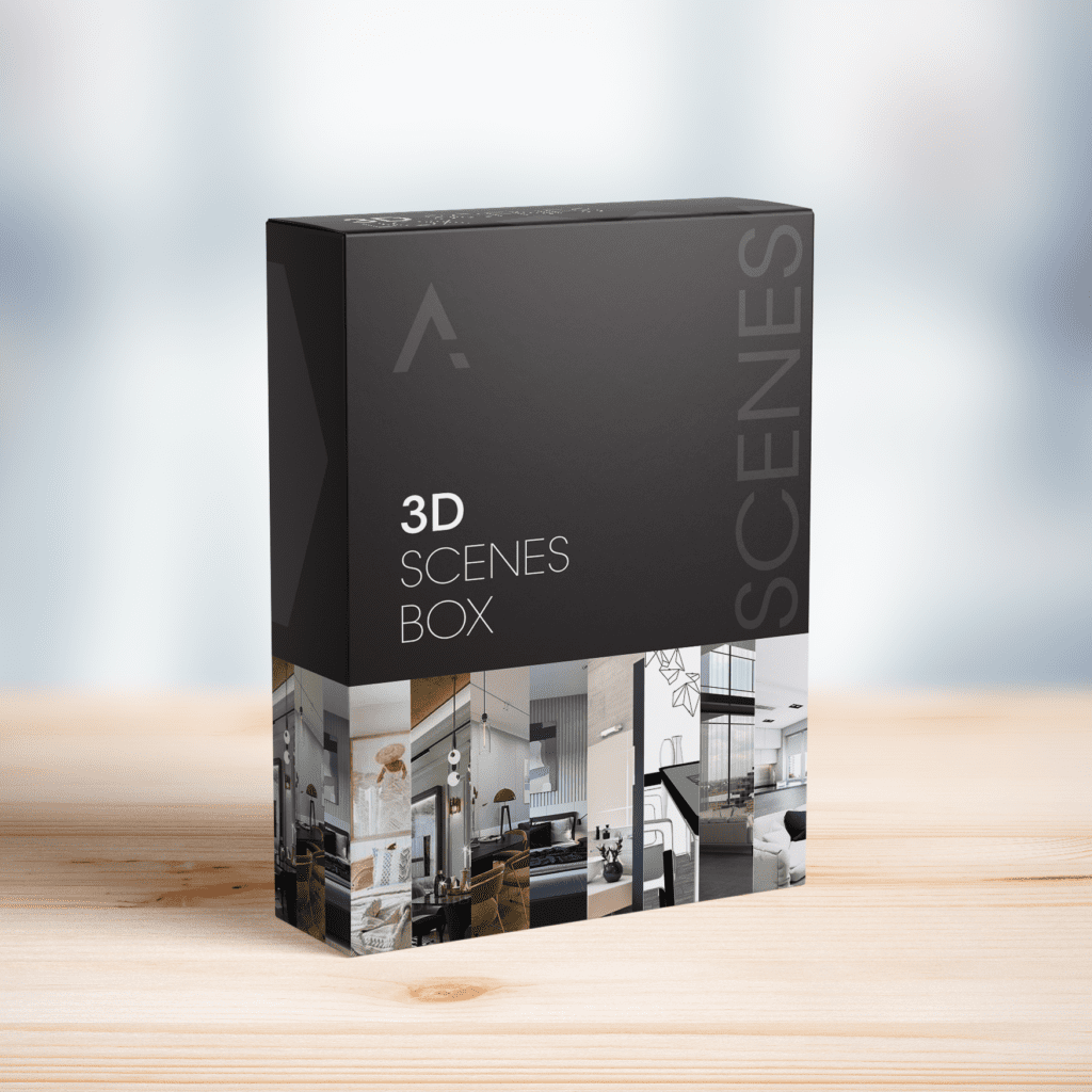 🌠 3D Scenes Box | Ready to Use! | illustrarch