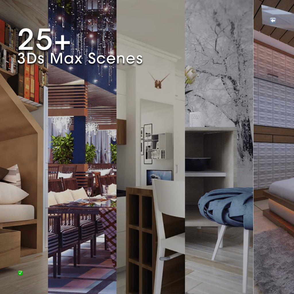 🌠 3D Scenes Box | Ready to Use! | illustrarch
