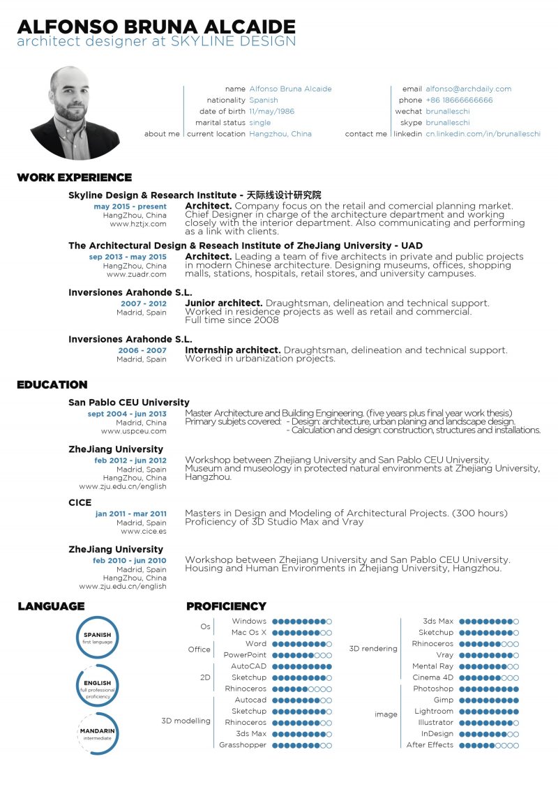 How to Build Best Architectural CV? | illustrarch