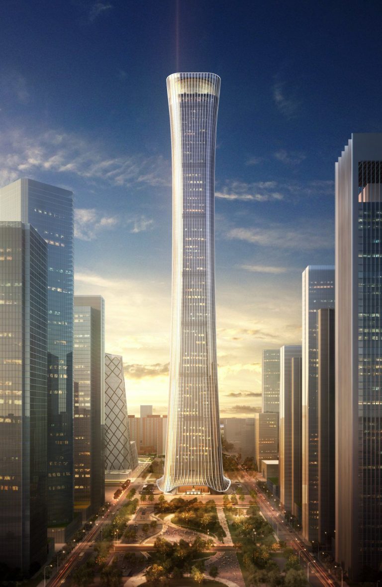 Examples of Vertical Architecture: Buildings, Cities & More | illustrarch