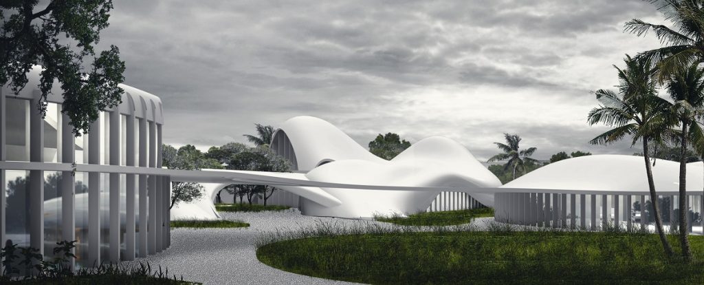 Museum - Symbiosis of Nature & Architecture | illustrarch