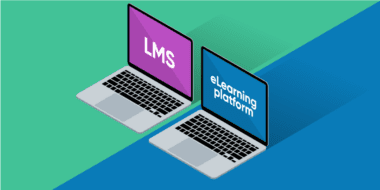eLearning vs LMS: What's the Difference? | illustrarch