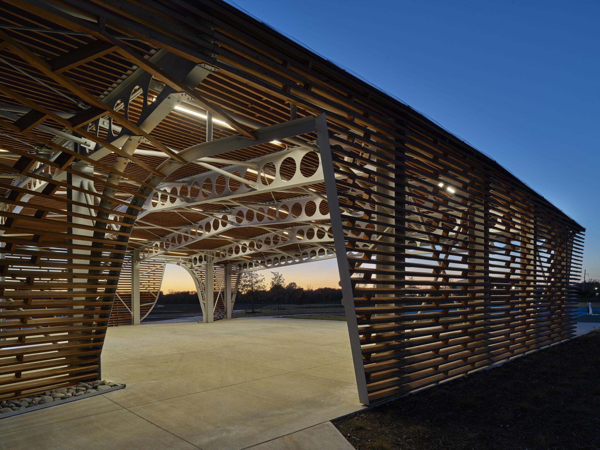 Osage Park Pavilion by Modus Studio - Bentonville, Arkansas | illustrarch