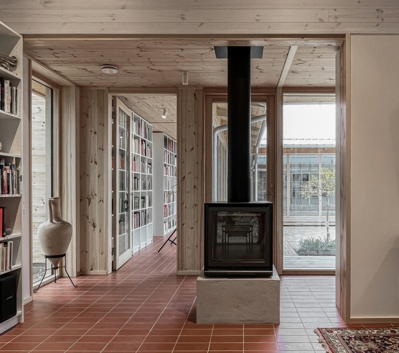 Library House a Sanctuary for Creativity and Learning | illustrarch