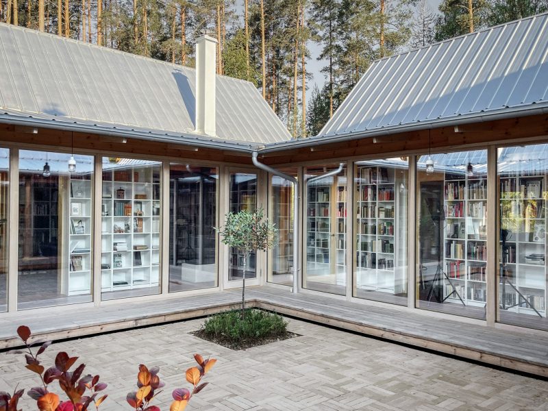 Library House a Sanctuary for Creativity and Learning | illustrarch