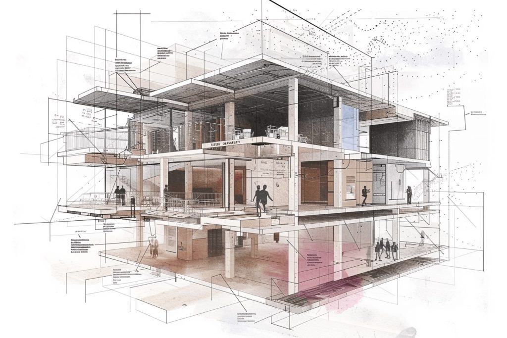 Understanding Architectural Circulation Diagrams: A Guide | illustrarch