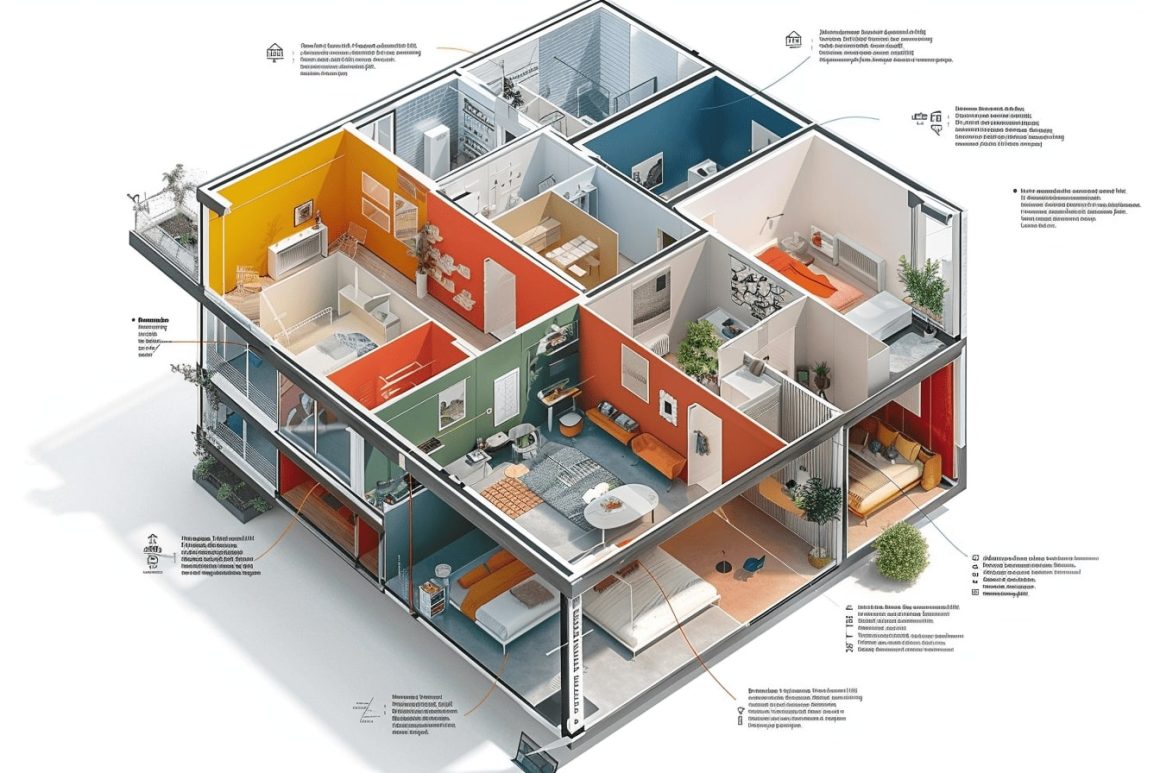 Understanding Architectural Programmes & Functions Diagrams | illustrarch