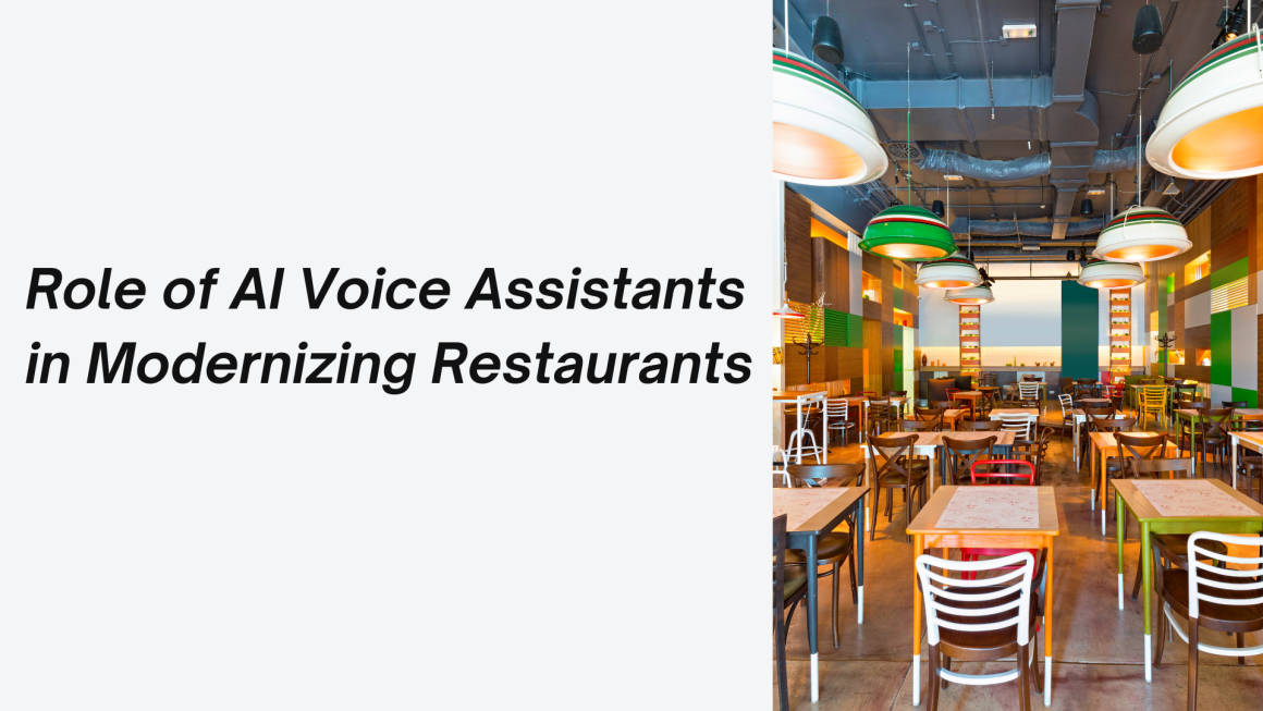 Role of AI Voice Assistants in Modernizing Restaurants | illustrarch