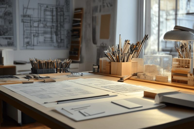 Architect Desk Setup Tools: Build Your Most Efficient Desk | illustrarch