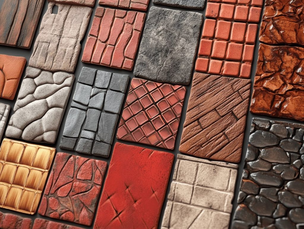 Textile and Material Libraries for 3D Architectural Model to Enhance ...