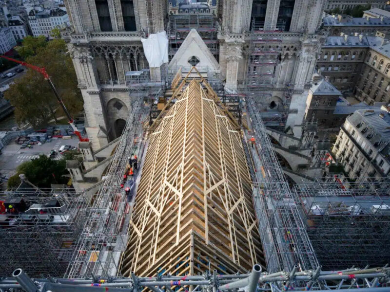 Inside the Notre Dame Cathedral Renovation Process: Preserving History ...