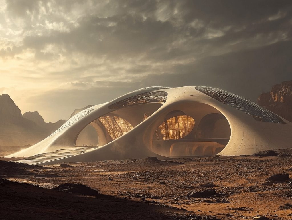 Space Habitat Design: 7 Innovations for Moon and Mars | illustrarch