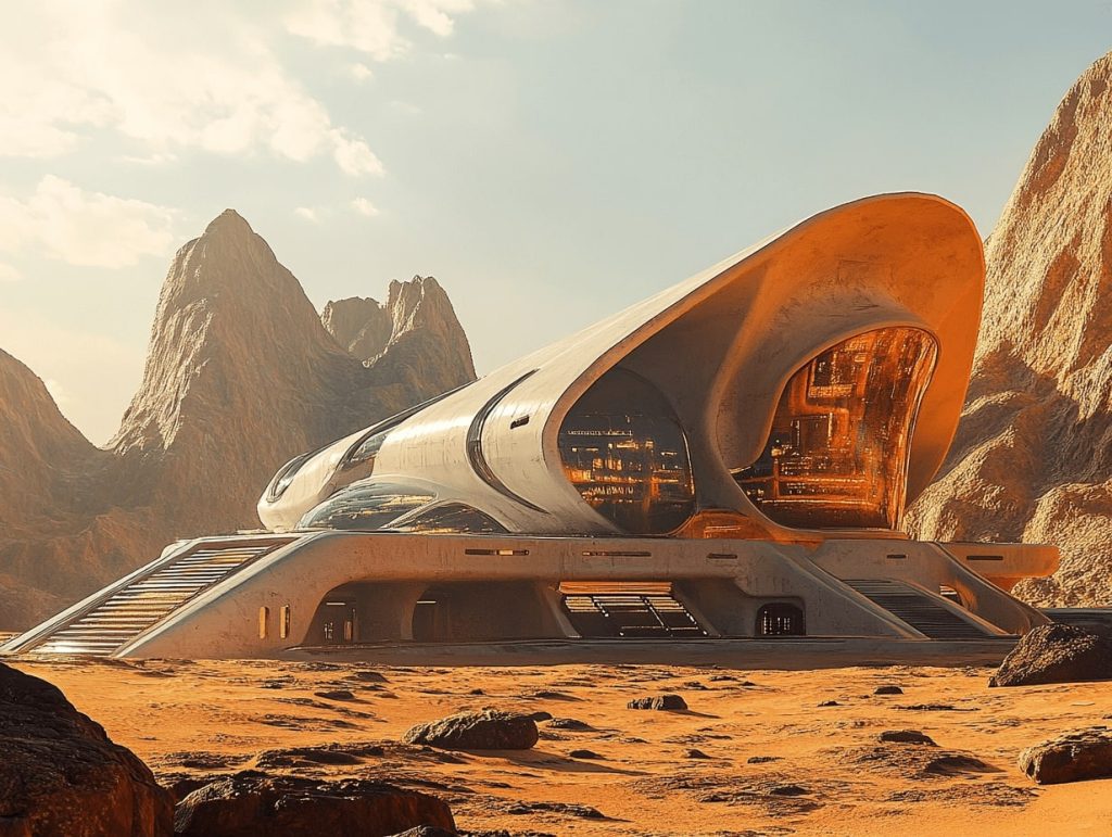 Space Habitat Design: 7 Innovations for Moon and Mars | illustrarch