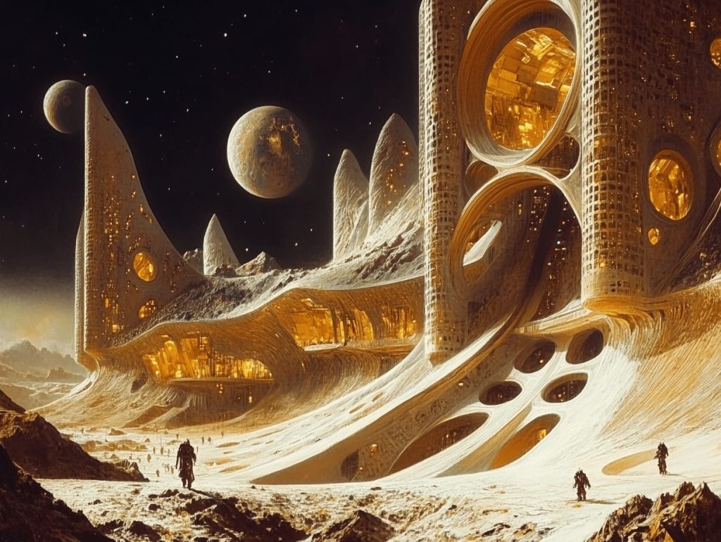 Space Habitat Design: 7 Innovations for Moon and Mars | illustrarch
