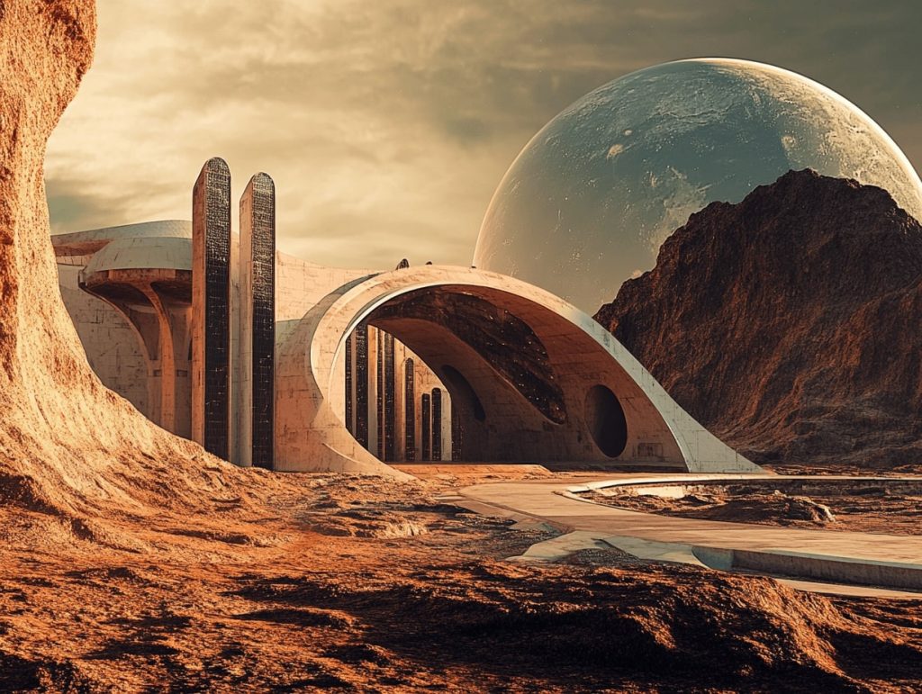 Innovative Space Architecture Habitats on Moon and Mars: Designing for ...