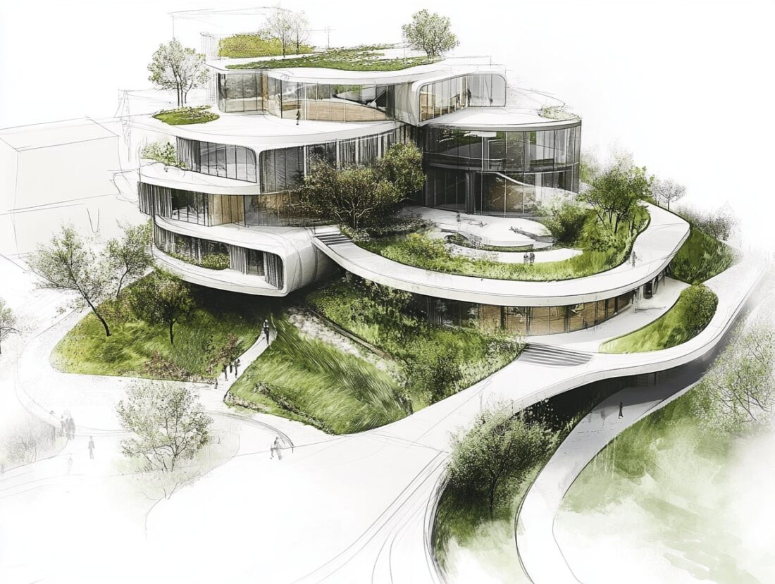 Explore the World of Digital Architectural Sketching: Tools, Tips, and ...