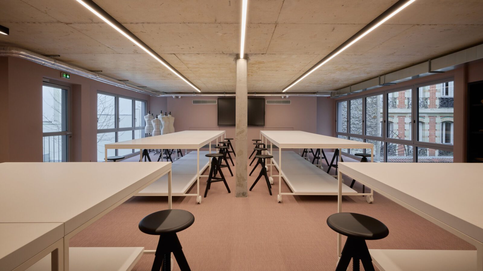 Istituto Marangoni Paris by Clement Blanchet Architecture | illustrarch