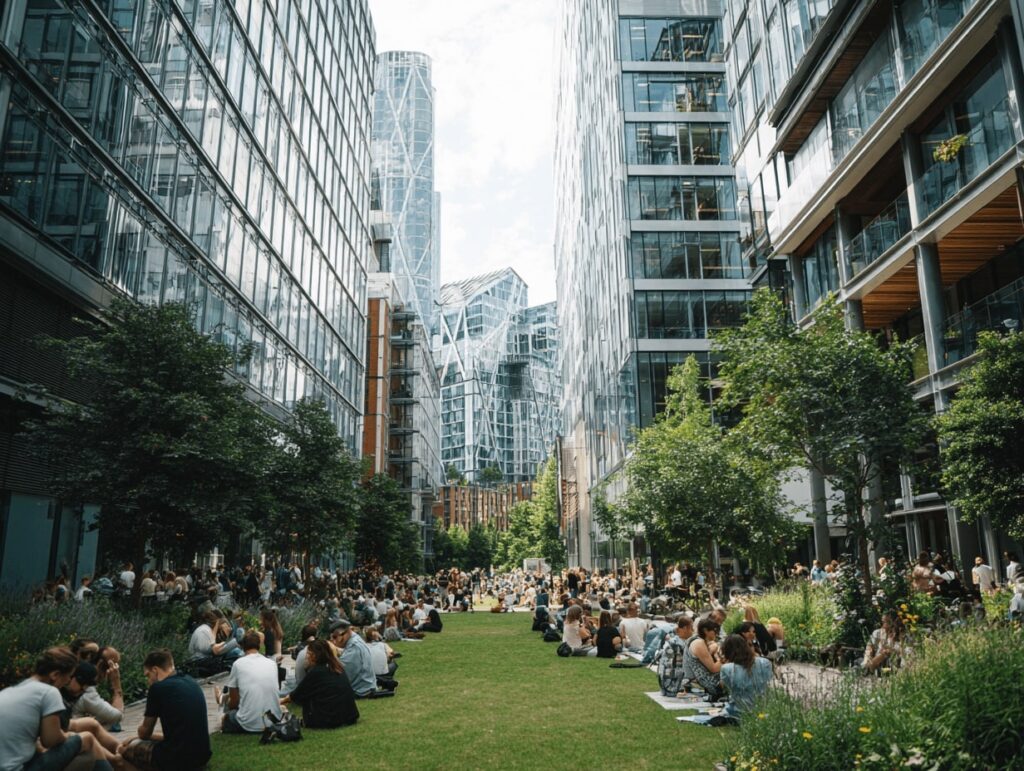Transforming Urban Spaces with Nature Integrated Architecture for Healthier Living | illustrarch