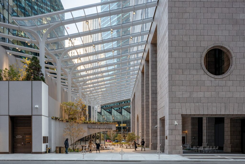550 Madison Avenue Garden by Snøhetta | illustrarch