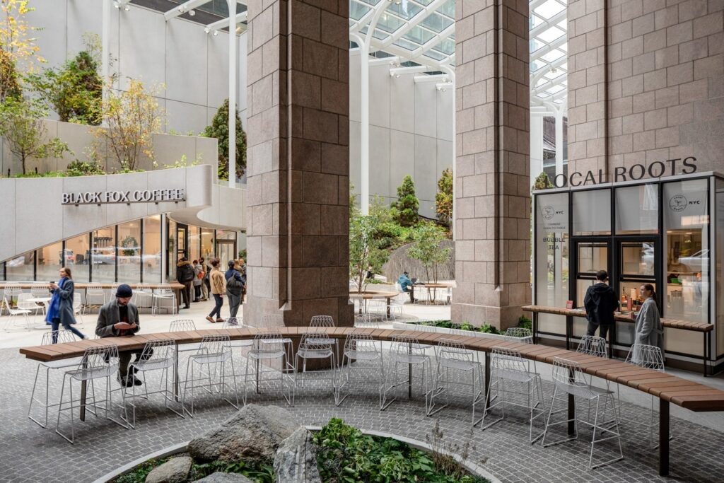 550 Madison Avenue Garden by Snøhetta | illustrarch