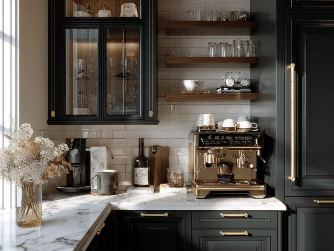 How to Create a Useful Coffee Corner Design That’s Functional and ...