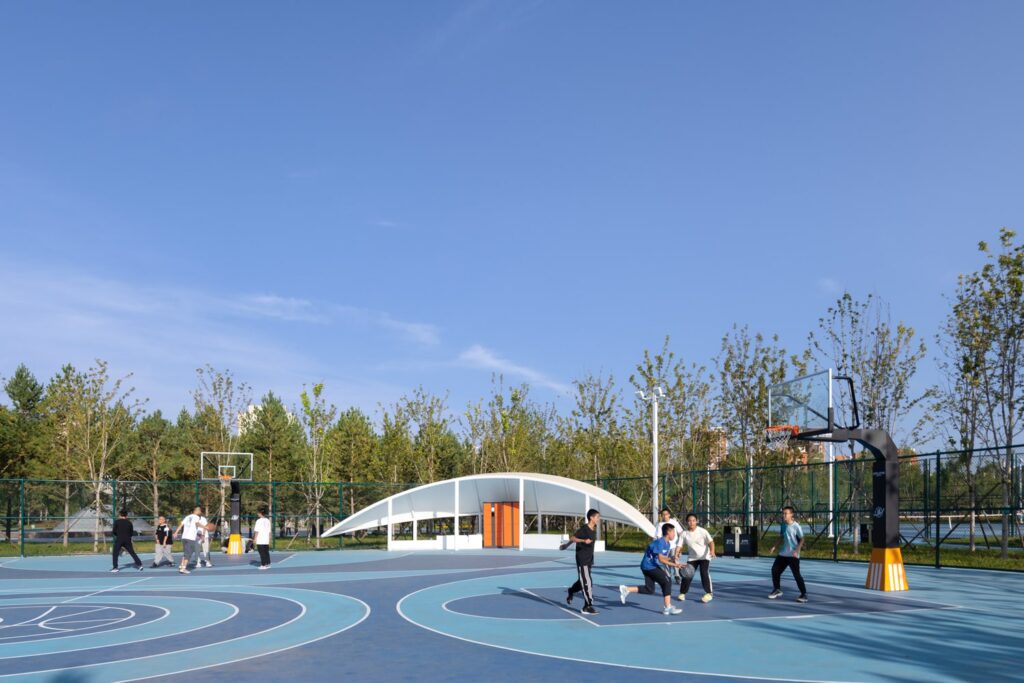 Ordos Smart Sports Park by PLAT ASIA | illustrarch