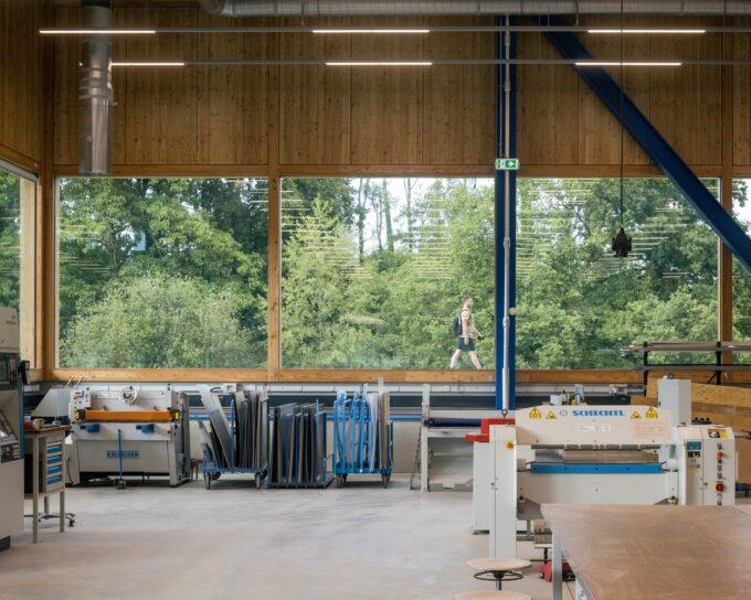 CUBE Workshop Building by Civic Architects | illustrarch