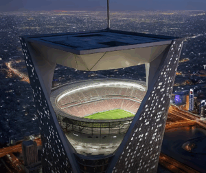 NEOM: A Sky Stadium for the 2034 World Cup | illustrarch