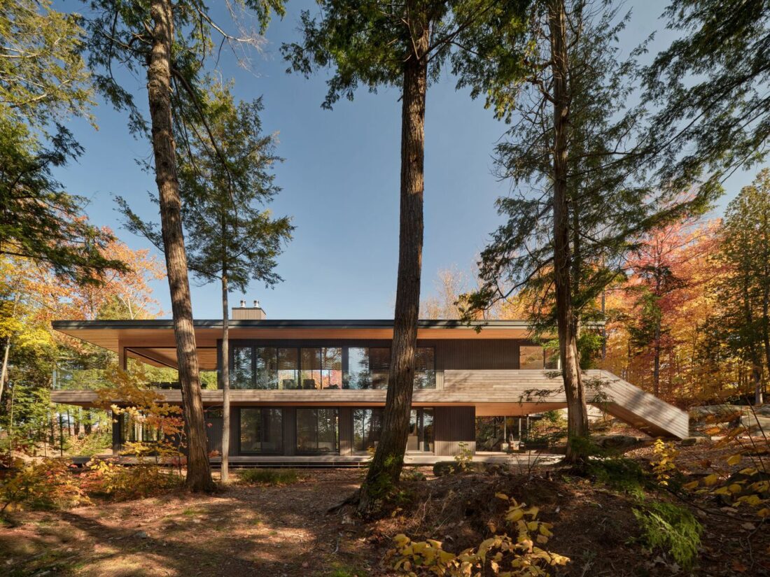 Long Lake Cottage by Dubbeldam Architecture & Design | illustrarch