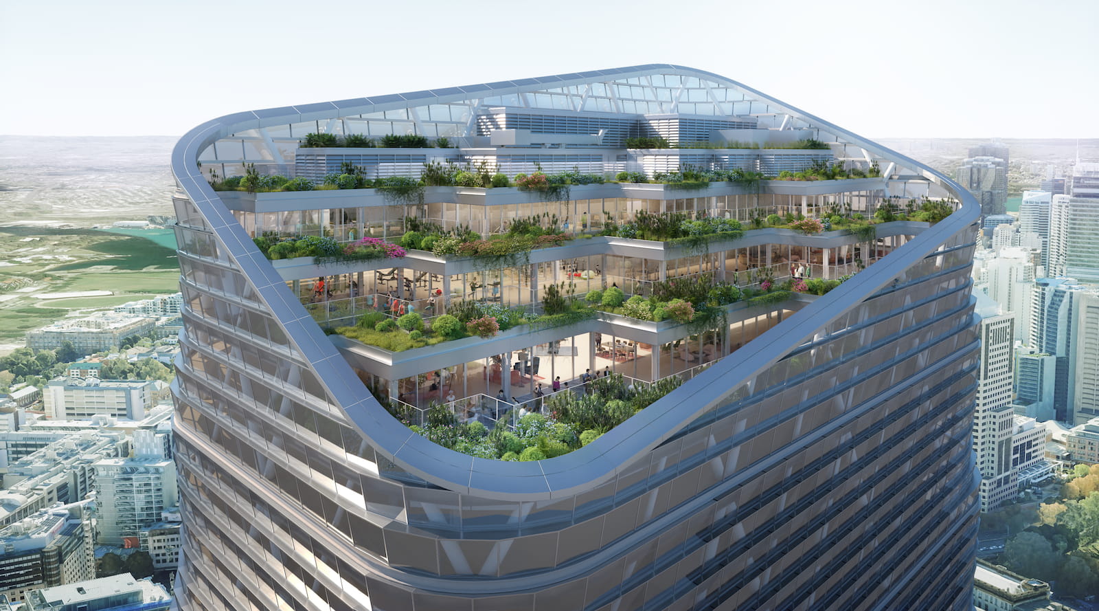 Atlassian Central: World’s Tallest Hybrid Timber Skyscraper | illustrarch