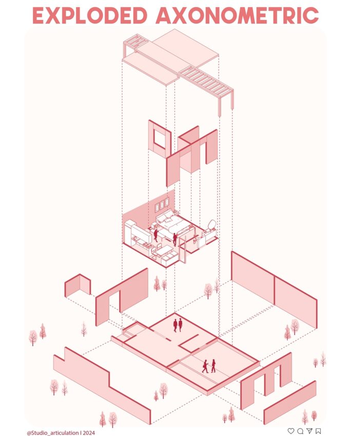 Understanding Architectural Axonometric Diagrams: A Guide | illustrarch