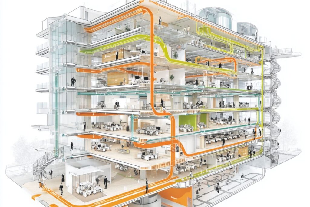 Circulation Flow Diagrams: How to Read & Use Them in Architecture ...
