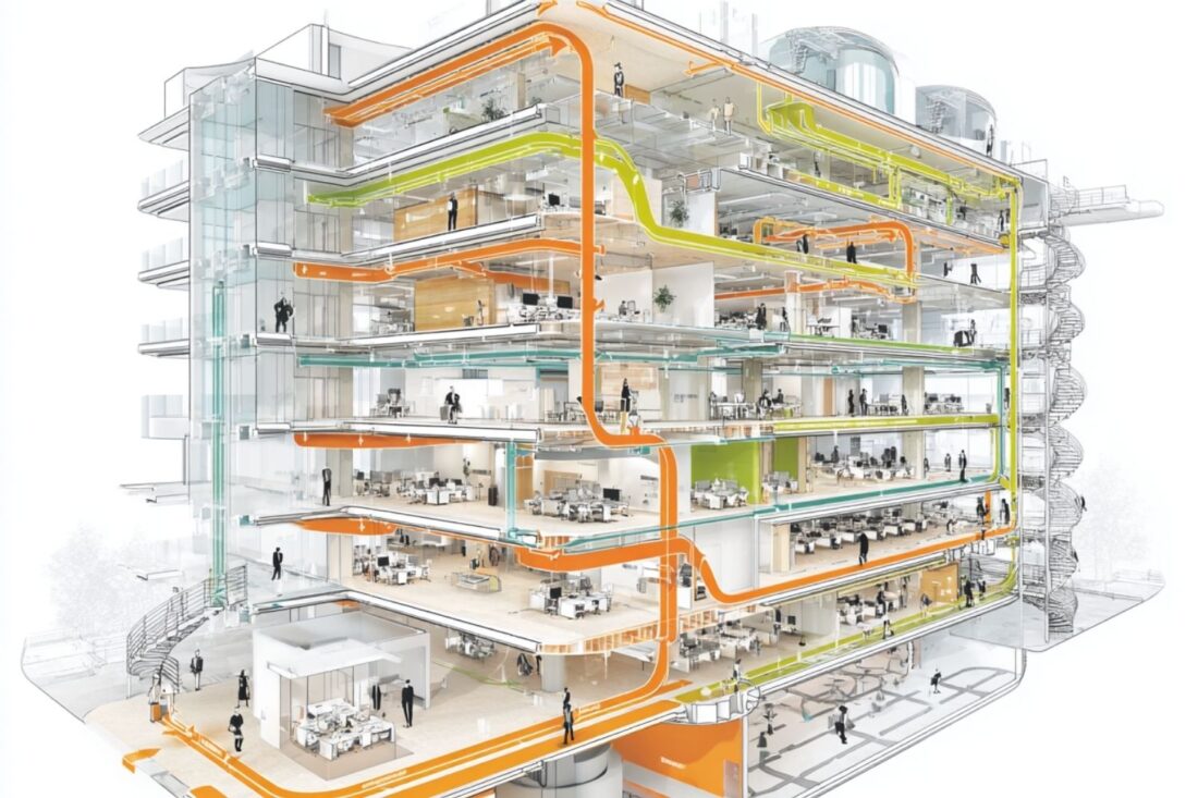 Circulation Flow Diagrams: How to Read & Use Them in Architecture ...
