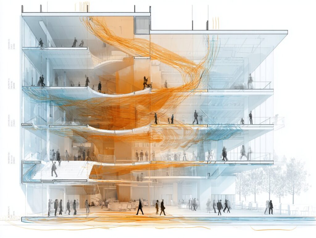 Ventilation Diagram in Architecture: Types, Reading & Design | illustrarch