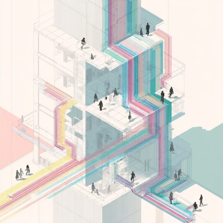 The Ultimate Guide to Circulation Diagrams in Building Design | illustrarch