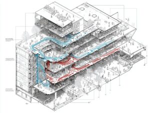 The Ultimate Guide to Circulation Diagrams in Building Design | illustrarch