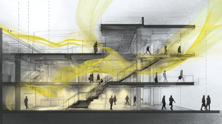 The Ultimate Guide to Circulation Diagrams in Building Design | illustrarch